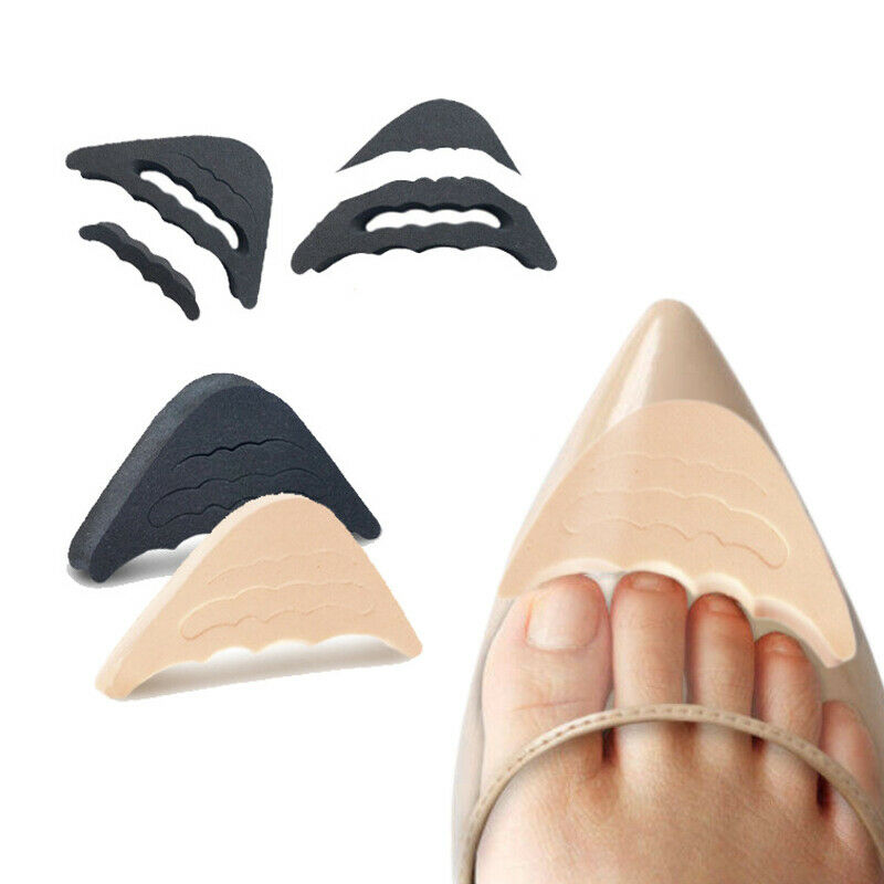 Soft Foam Insoles High Heel Shoes EVA Pad Cushion Forefoot Insert Toe ...
