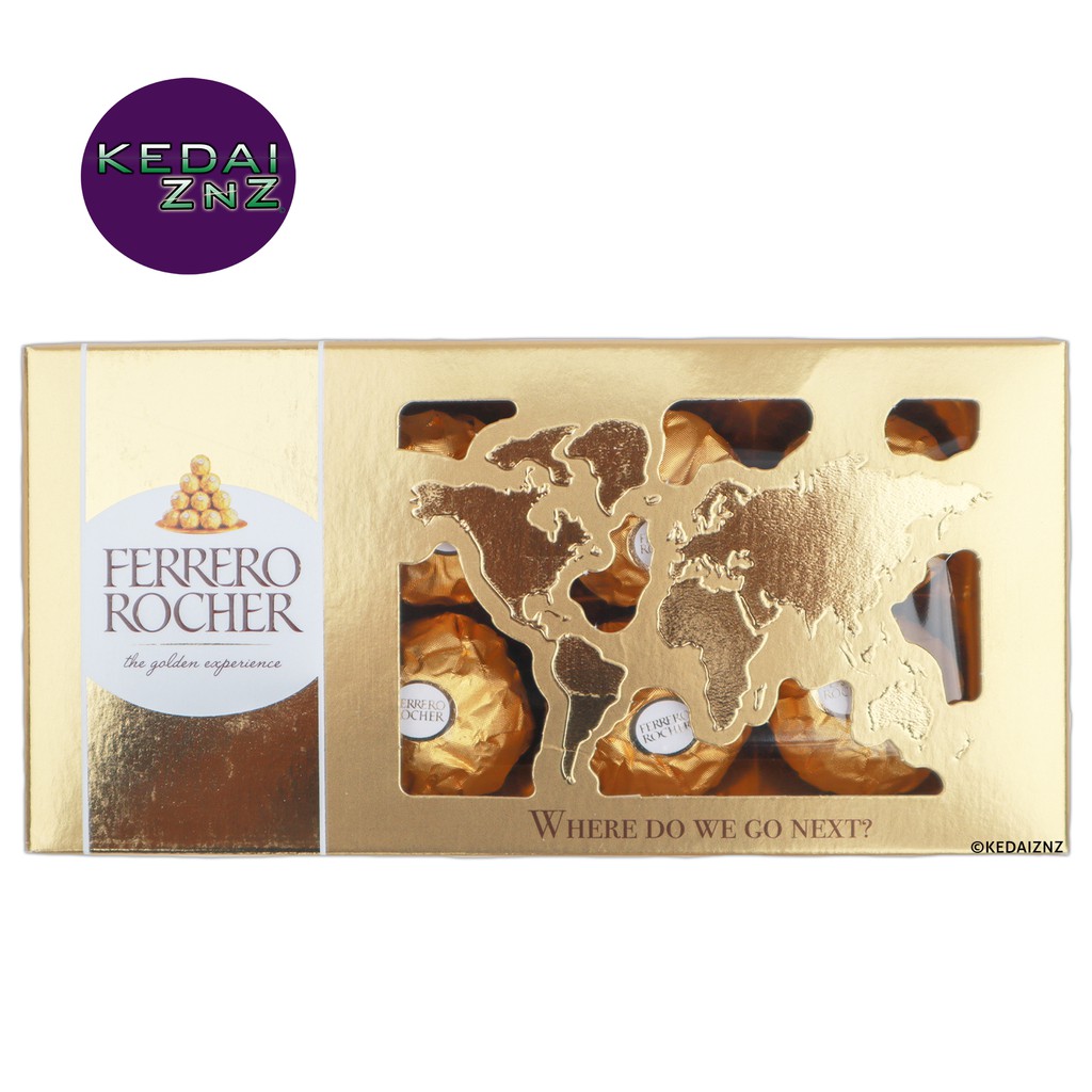 Chocolate FERRERO ROCHER BOX T8 100g Coklat | Shopee Singapore