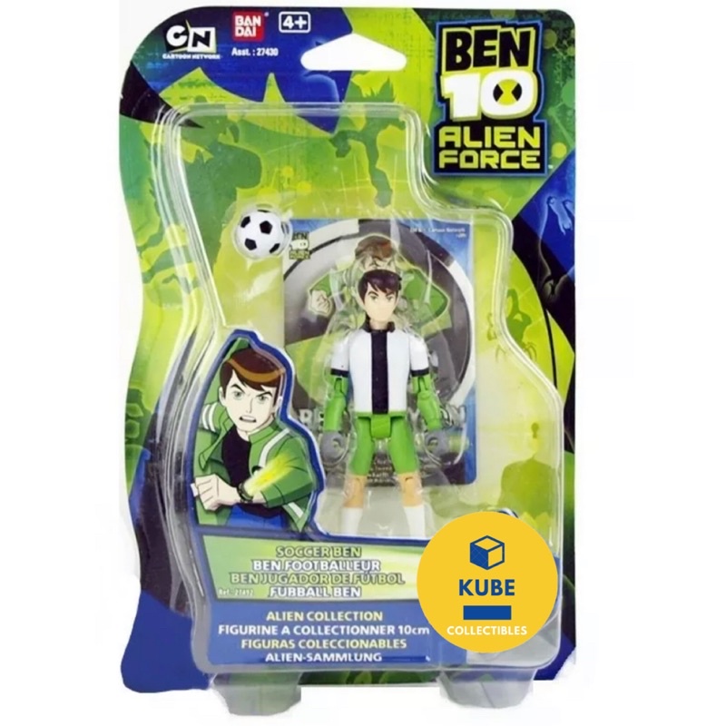 Ben 10 Alien Force | Soccer Ben Tennyson Action figure MOC | Bandai ...