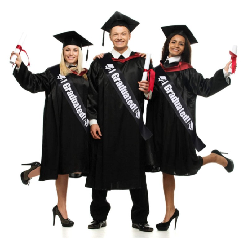 Graduation Sash Selempang Graduasi I Graduated Celebration Ceremony ...
