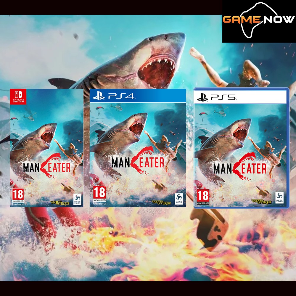 Maneater (PS5 / PS4 / Switch) | Shopee Singapore