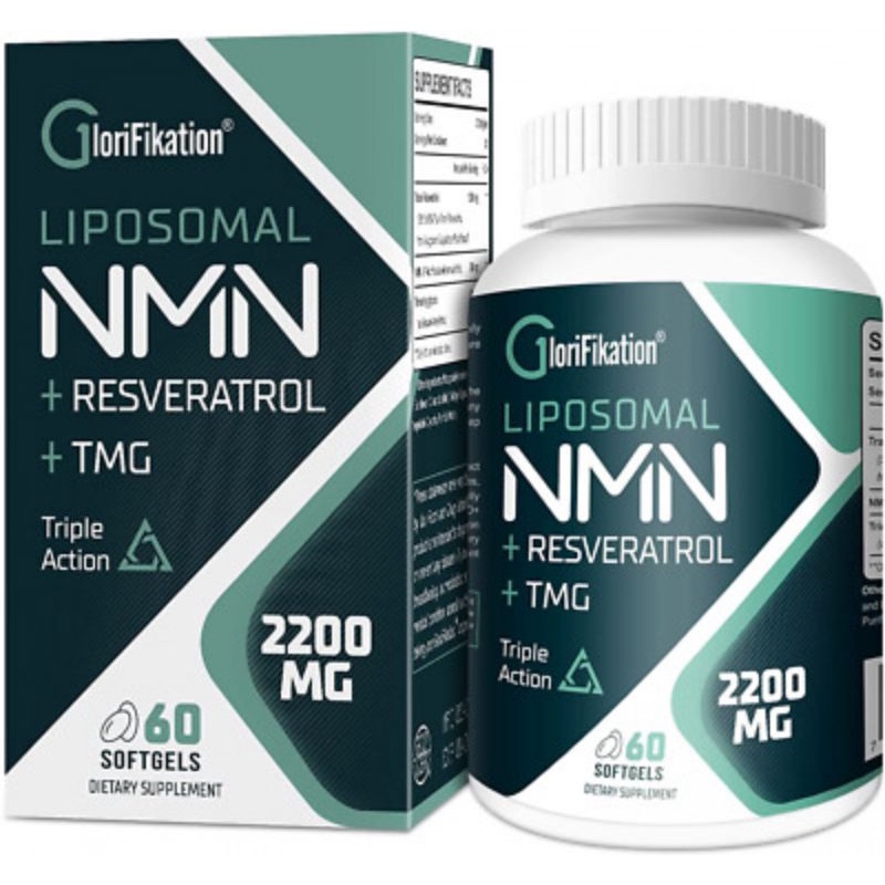 Nmn NAD NMN Tablets 2200mg Anti-Aging Regenerating Cells RESVERATROL ...
