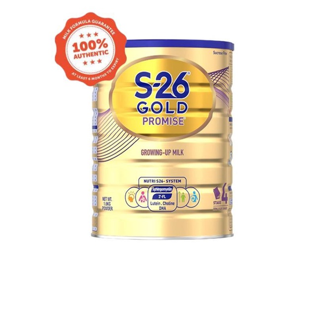 Wyeth S-26 Promise GOLD Stage 4 Growing-up Formula 1.6kg | Shopee Singapore