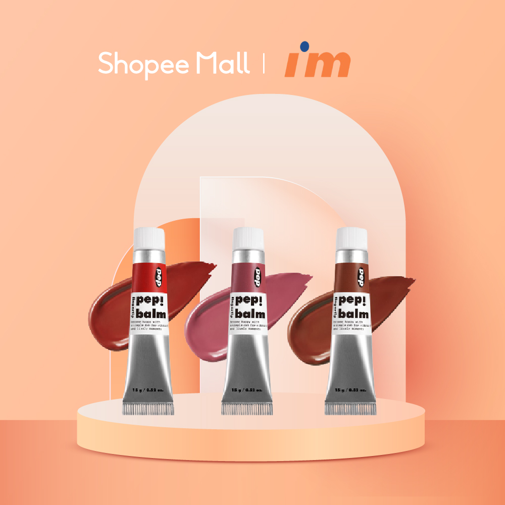 Shopee x IM MEME Brand Box - [I`M MEME Official] I`M Pep Balm 3 Colors ...