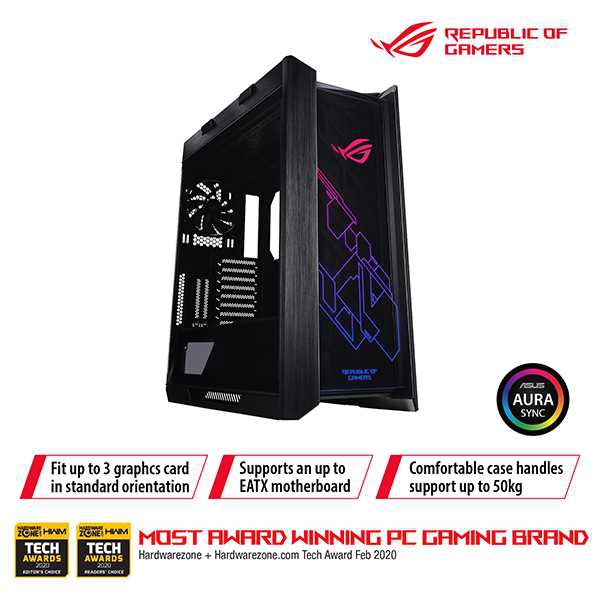 ROG Strix Helios ROG Strix Helios RGB ATX/EATX mid-tower gaming case ...