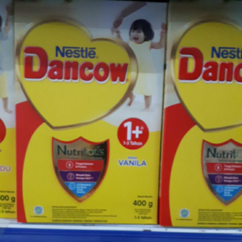 Dancow 1+ VANILLA 400gr! | Shopee Singapore