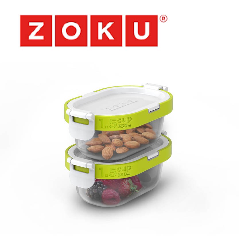 Zoku 4-pc Neat Stack Snack Pack - Gizmo Hub | Shopee Singapore