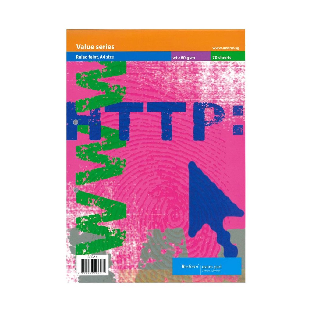 [SG] Azone Exam Pad A4 [Evergreen Stationery] | Shopee Singapore