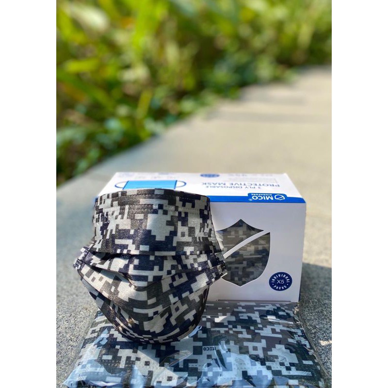 [SG] MICO Pixel Face Mask | Shopee Singapore