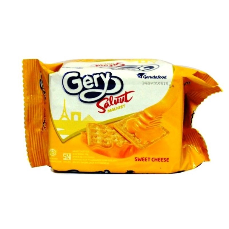 Gery SALUUT MALKIST SWEET CHEESE 110gr/GARUDA FOOD GERRY SALUT CHEESE ...