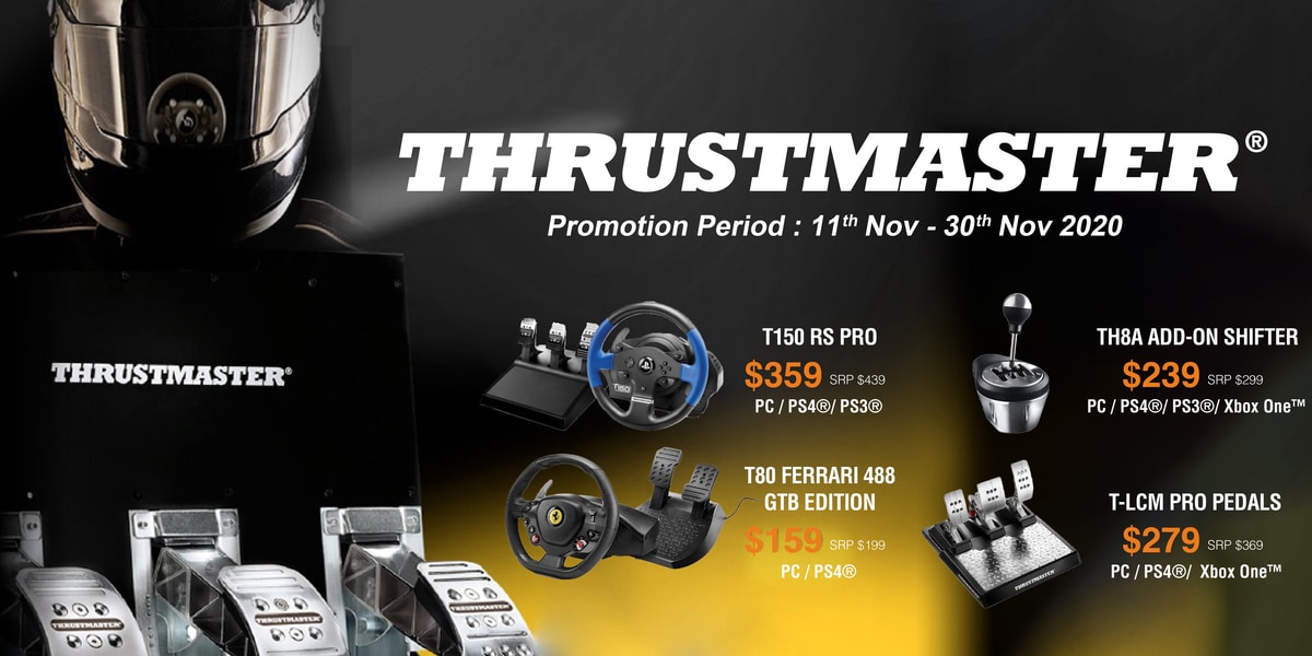 Thrustmaster Official Store, Online Shop | Shopee Singapore