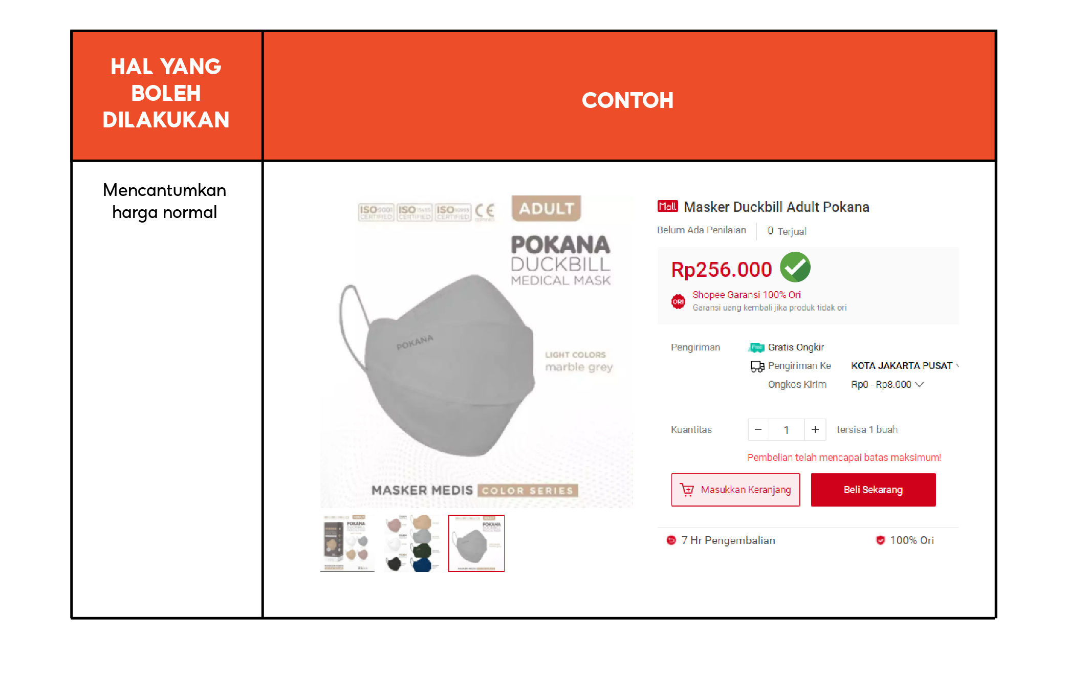 Tentang Produk Spam | Pusat Edukasi Penjual Shopee Indonesia