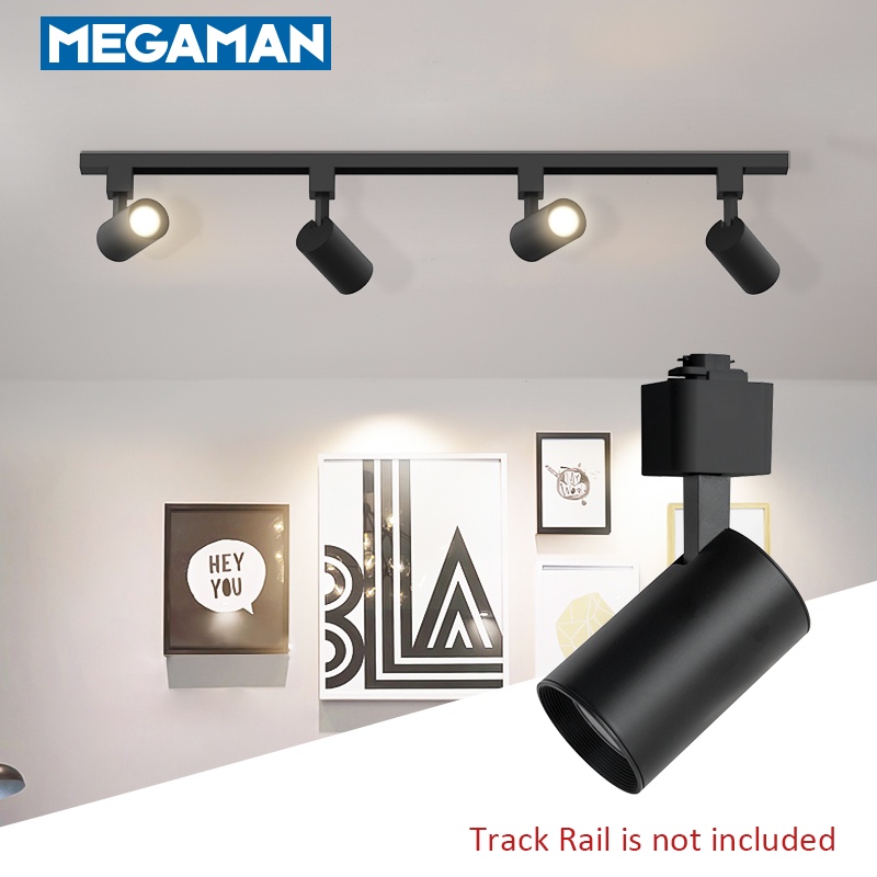 Megaman Professional LED Track Light Aluminium MARCO MINI TRACKLIGHT ...