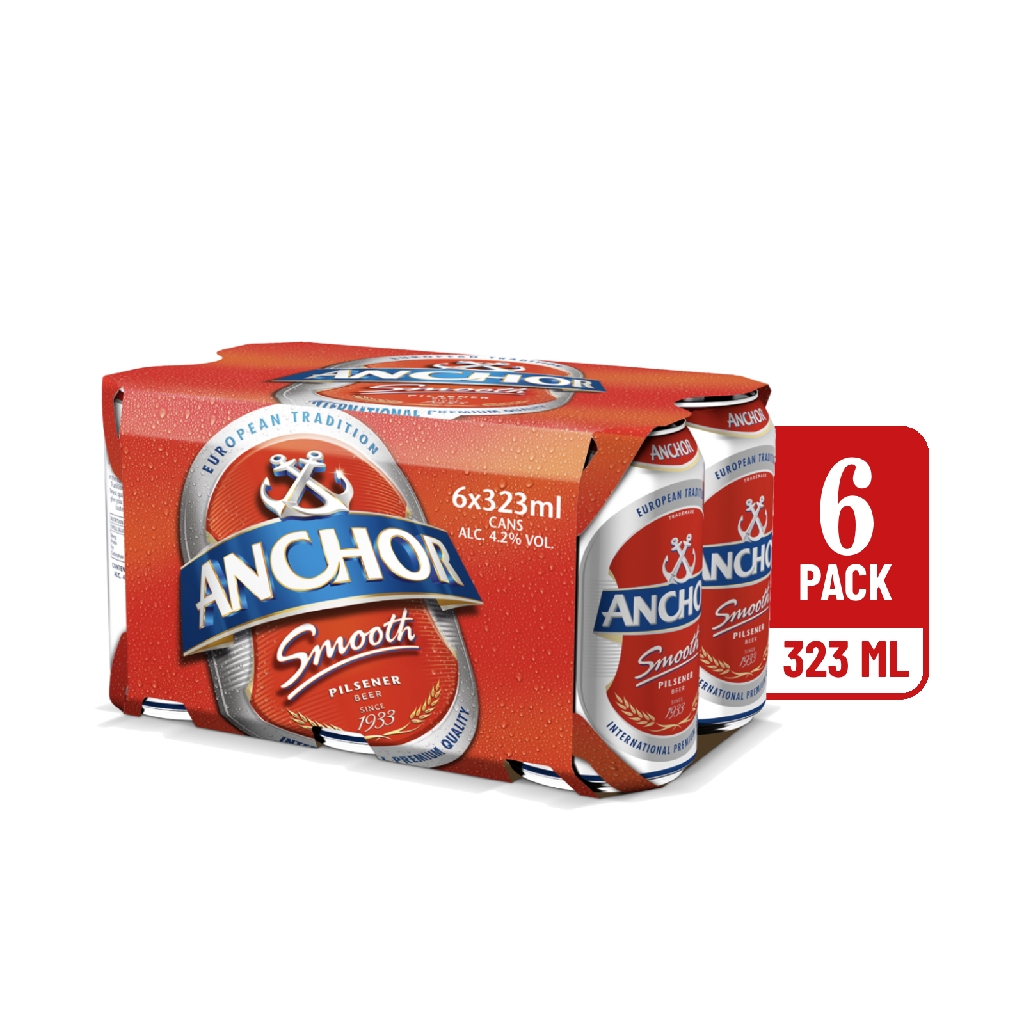 Best Supermart Anchor Can Beer Smooth Pilsener X 323ml