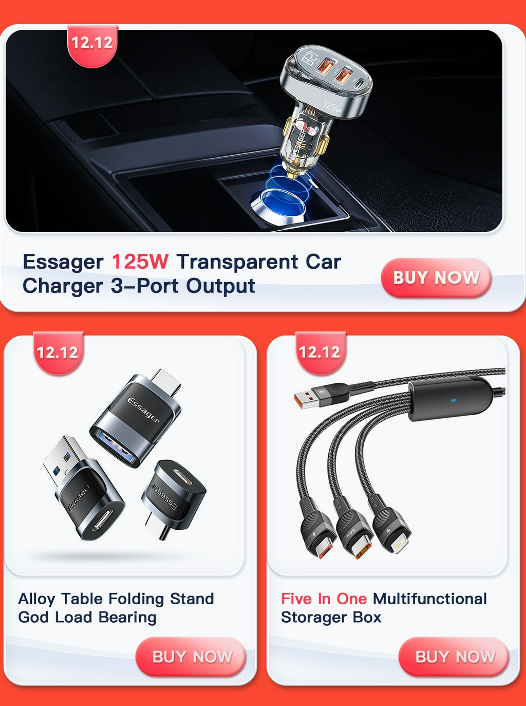 ESSAGER flagship store, Online Shop Mar 2023 | Shopee Singapore