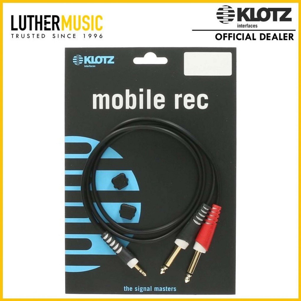 [OFFICIAL DEALER] Klotz AY5-0200 Lightweight Y-Cable Mini Jack 3.5mm ...