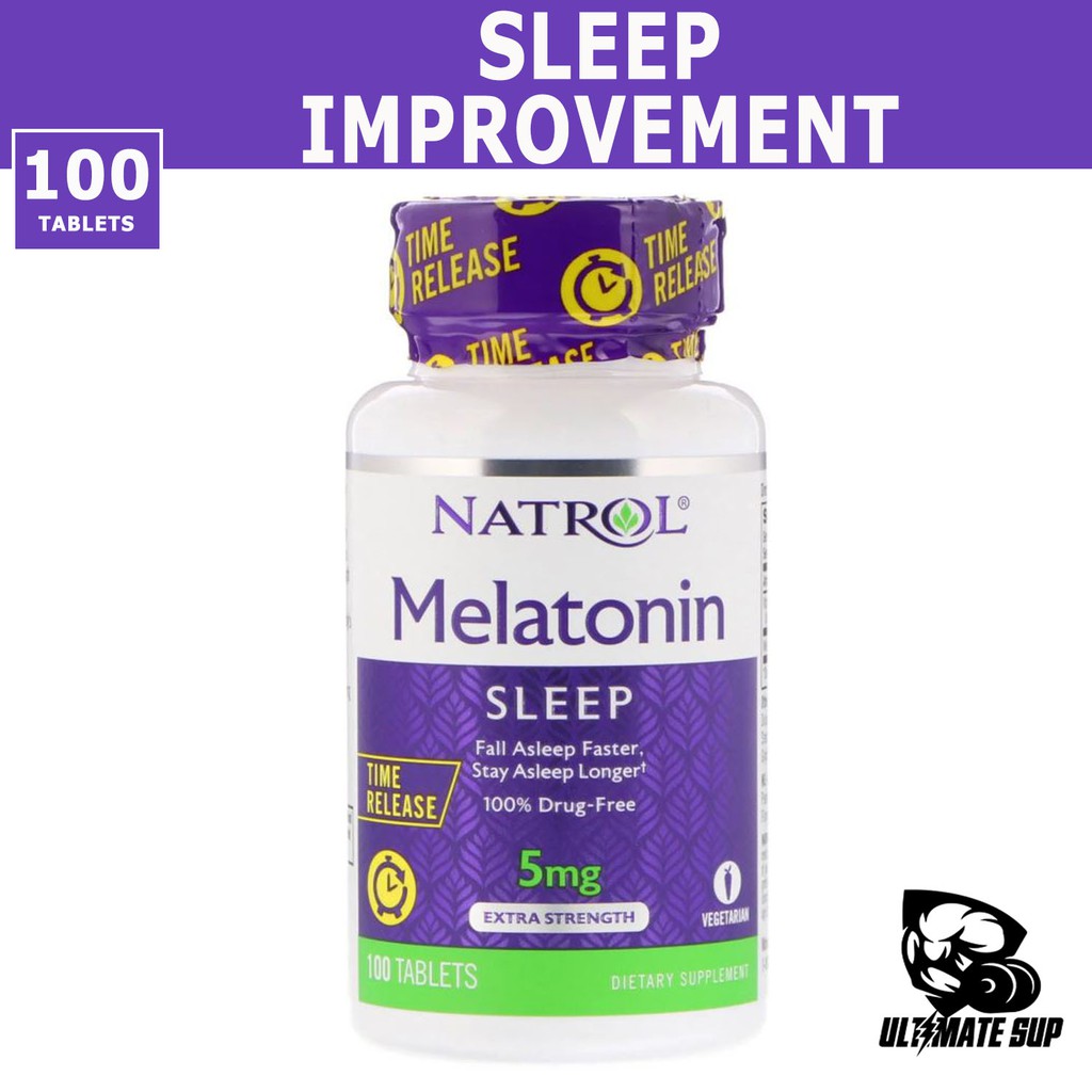 Natrol, Melatonin, Time Release / Fast Dissolve, Extra Strength to ...