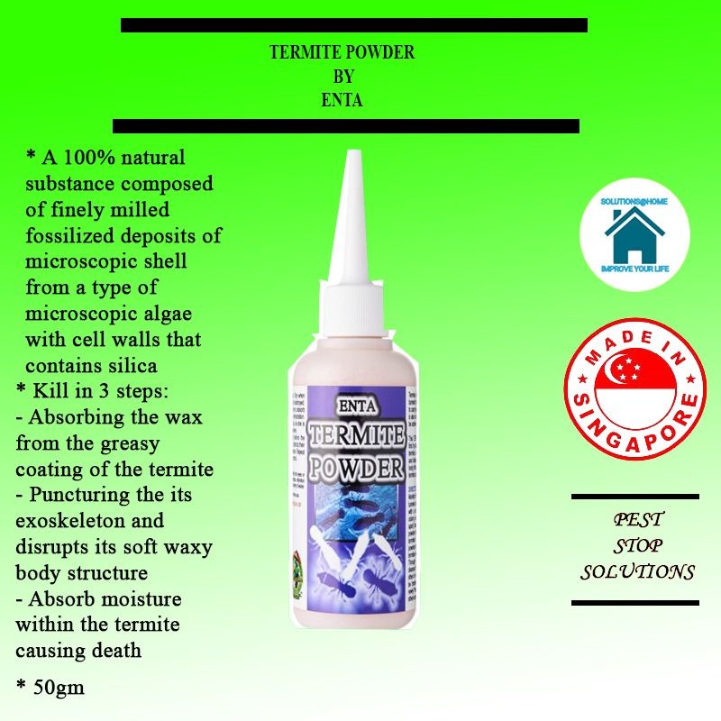 Enta Termite powder 50gm | Shopee Singapore