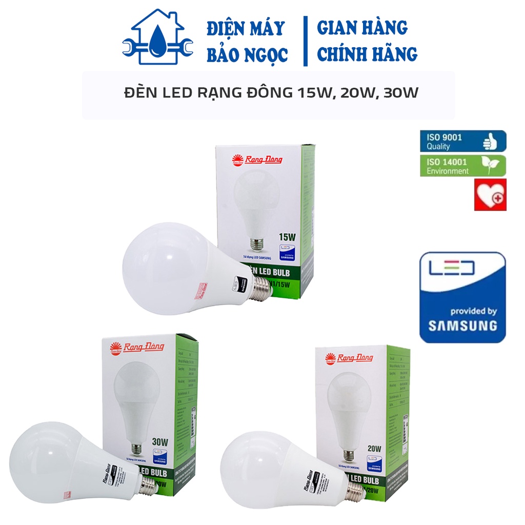 LED Rang Dong 15W, 20W, 30W - Total electrical and water metal ...