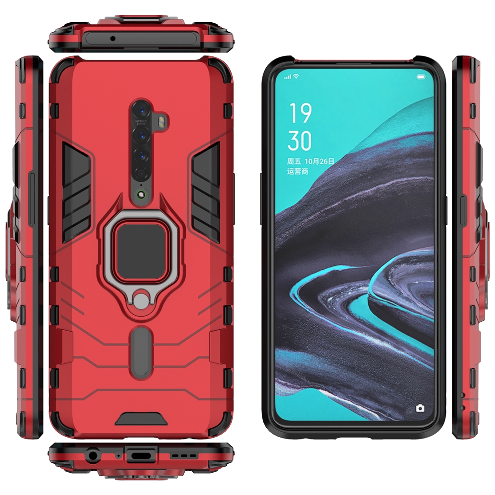 OPPO Reno 2 /10X Zoom / Reno Z Cases Armor Magnetic Back Cover Ring ...