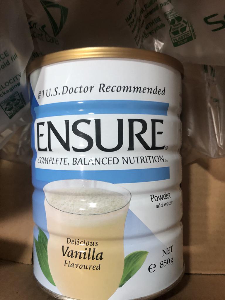 Ensure Regular Adult Nutrition Powder - Vanilla 850g | Shopee Singapore