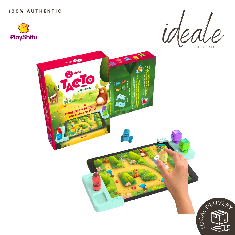 PlayShifu Tacto Coding (App Based) - Learn to Code While Helping Animals | Educational STEM Toy ...