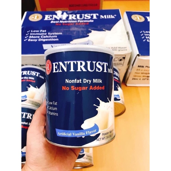 Entrust powdered milk for diabetics 400g | Shopee Singapore