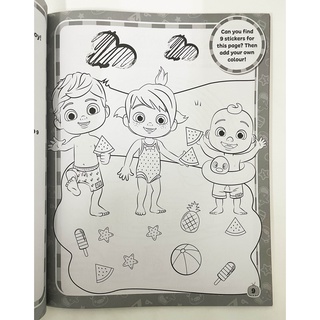 CoComelon Ultimate Sticker Activity Book With 150+ Stickers Puzzles ...