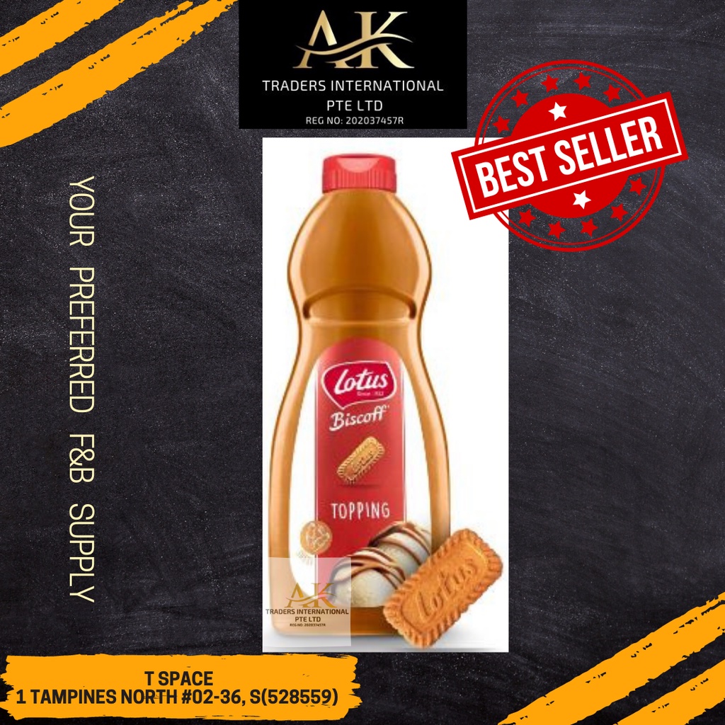 LOTUS BISCOFF TOPPING 1KG | Shopee Singapore