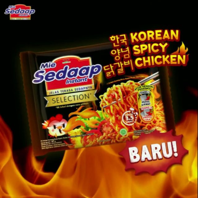 [Shop Malaysia] Mie Sedap Korean Spicy Chicken (Loose) | Shopee Singapore
