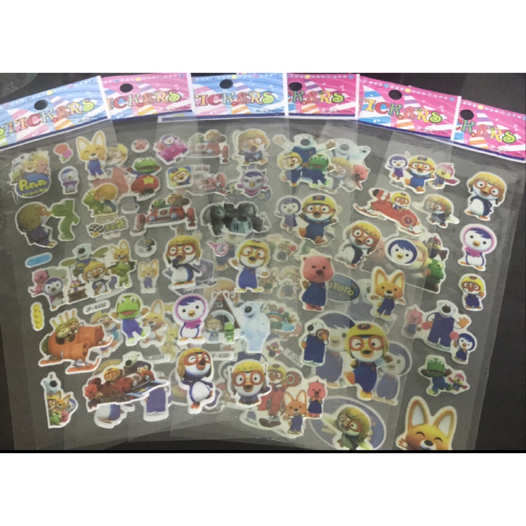 Pororo Stickers | Shopee Singapore