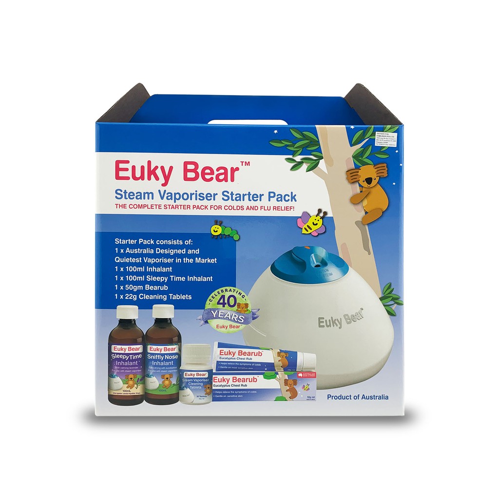 Euky Bear Steam Vaporiser Starter Kit | Shopee Singapore