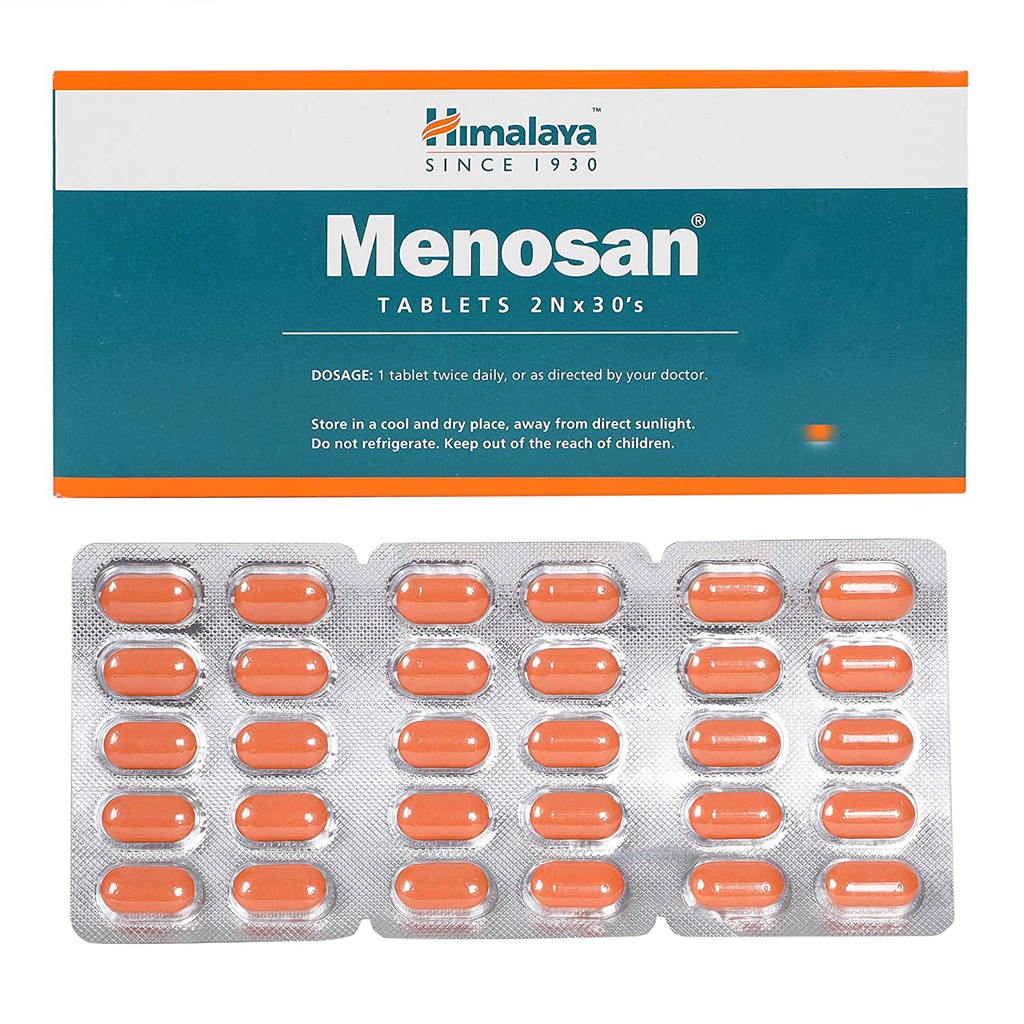 Himalaya Menosan Tablets (Pack of 2 Strips, 30 Tablets In Each Strip ...