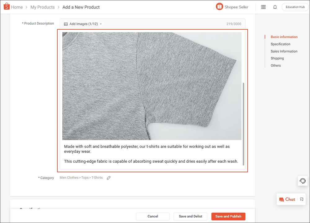 Creating informative product descriptions | Shopee MY Seller Education Hub
