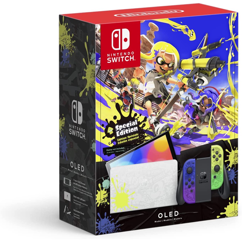 Nintendo Switch OLED Splatoon 3 Edition | Shopee Singapore