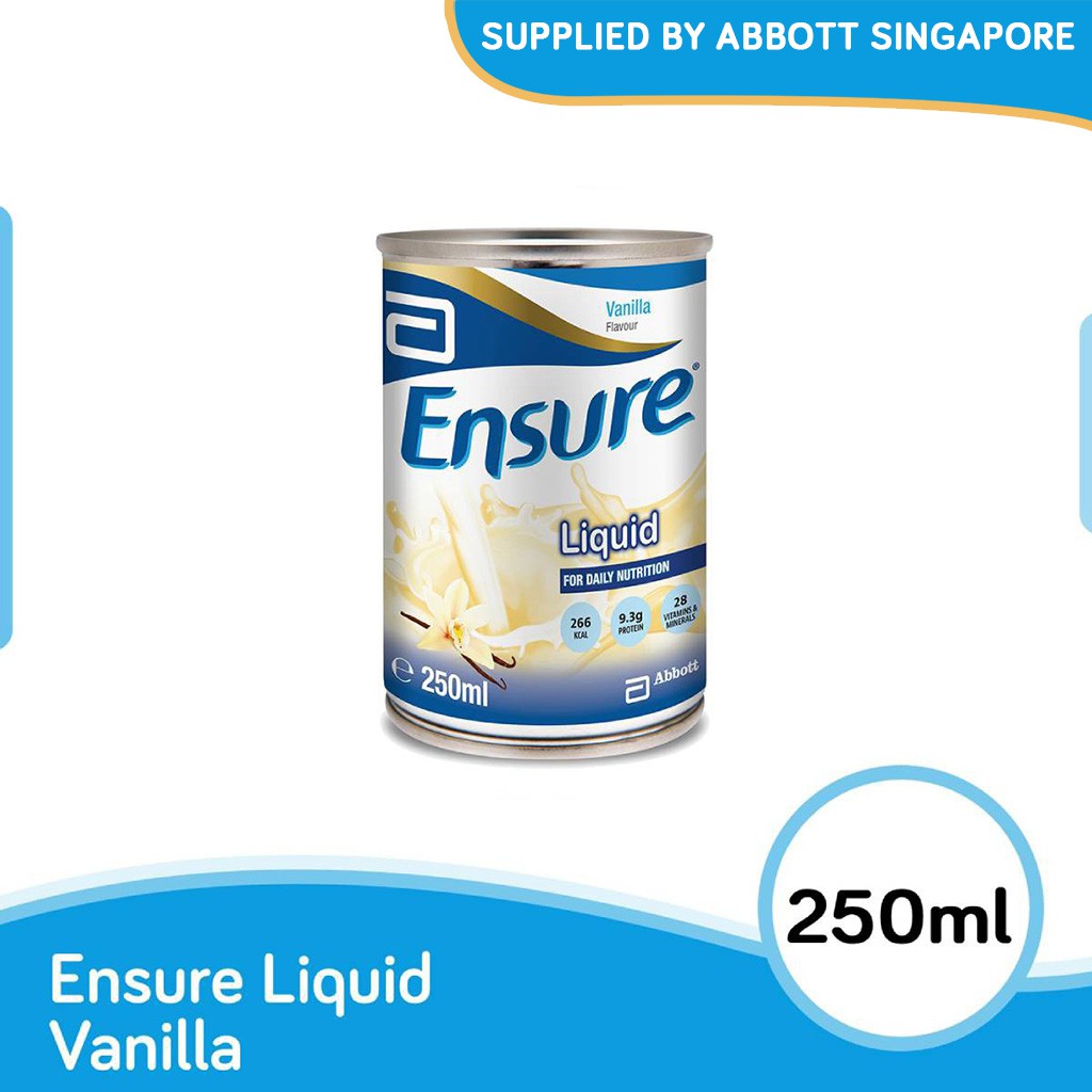 Ensure Liquid - Vanilla 250ml | Shopee Singapore