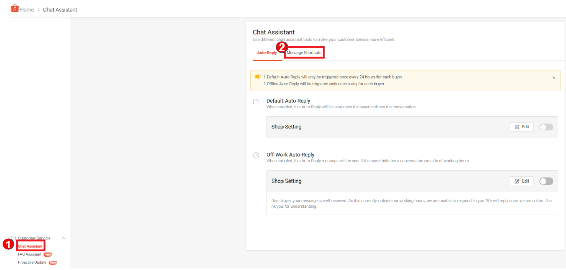 Chat Message Shortcuts | MY Seller Education [Shopee]