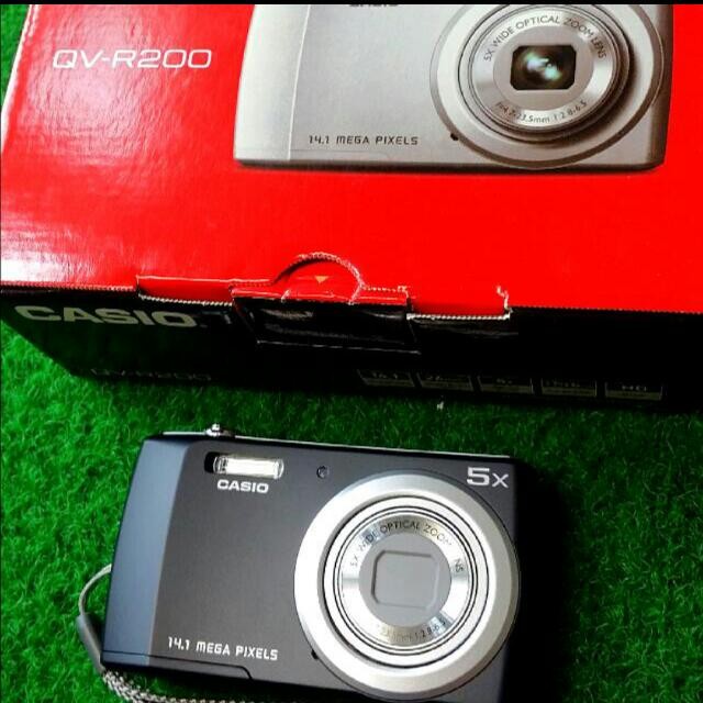 (Used) CASIO QV-R200 Digital Camera (Black) | Shopee Singapore