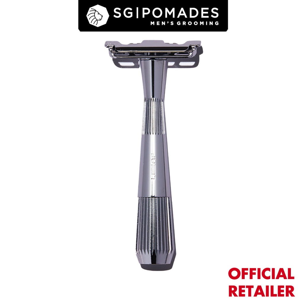 Leaf Shave The Thorn Razor - Chrome | Shopee Singapore