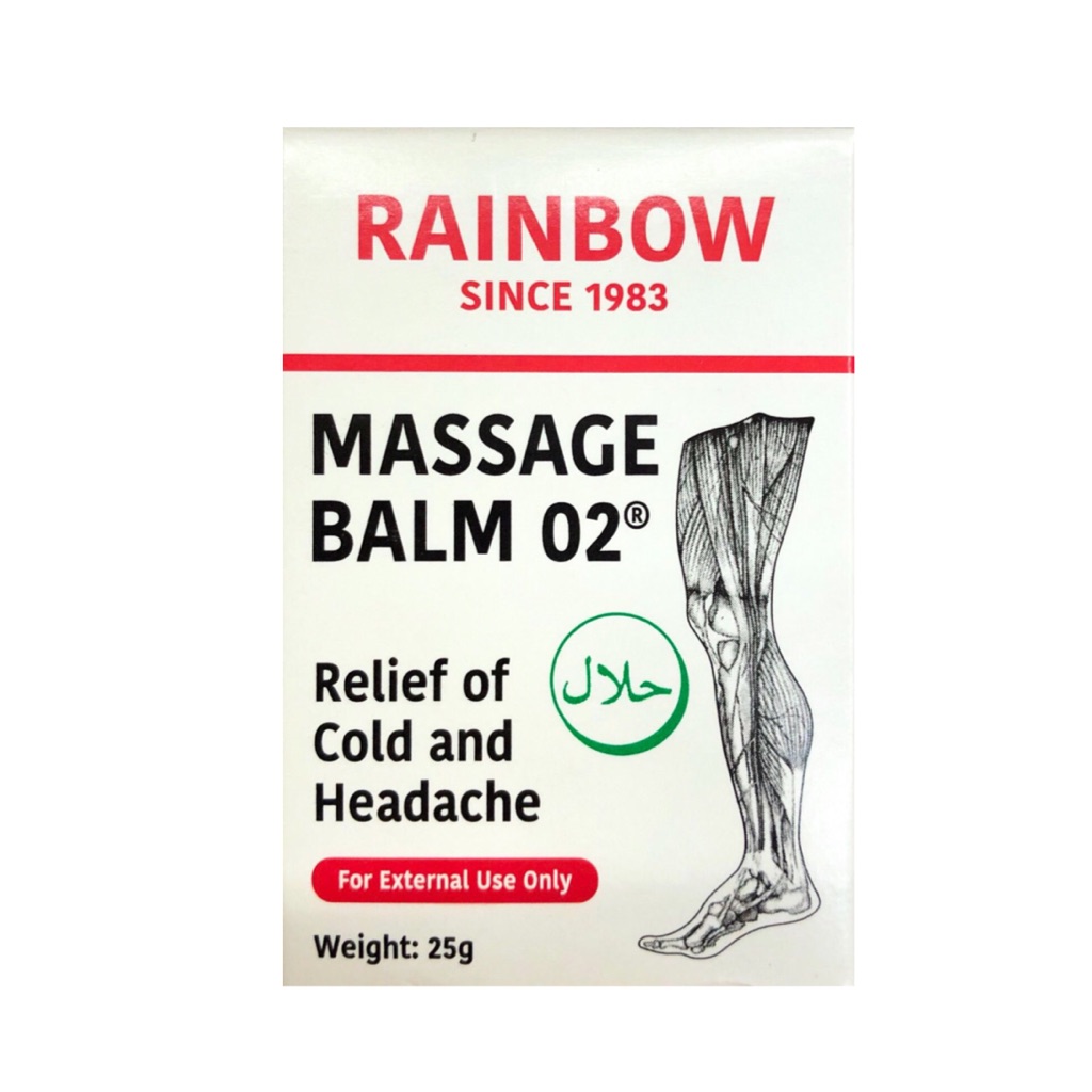 Rainbow Massage Balm 25g Shopee Singapore