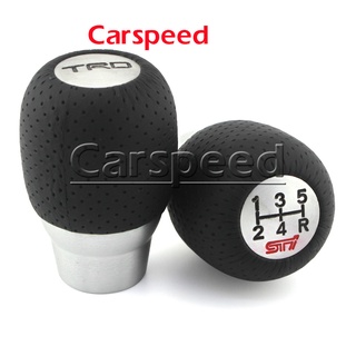 TRD Gear Knob Shifter Lever Head For Toyota 5 Speed STI Gear Shift Knob ...
