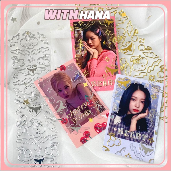 Stickers Paper & Party Supplies Paper Photocard Deco Stickers Photocard ...