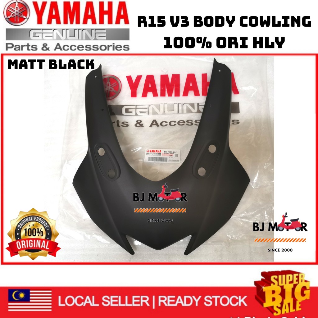 YAMAHA R15 (M) COVER SET-BLACK-ORIGINAL