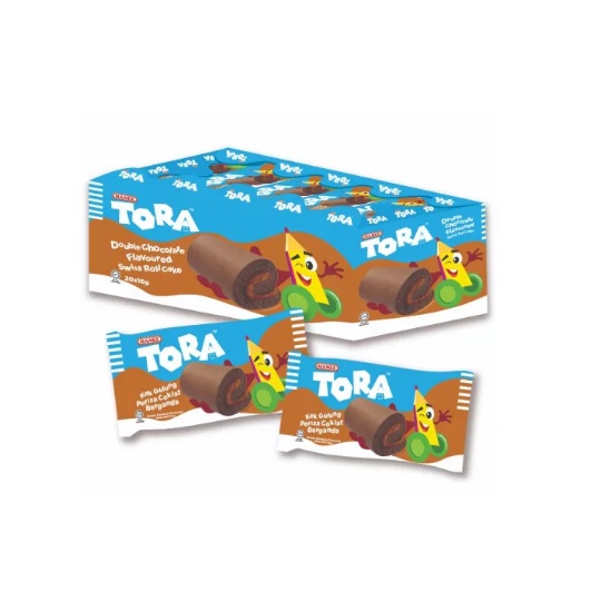 Mamee Tora London Swiss Roll 16g 20pcs Double Chocolate flavor - PMXD ...