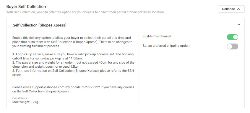 Intro to Self Collection (Shopee Xpress) | MY Seller Education [Shopee]