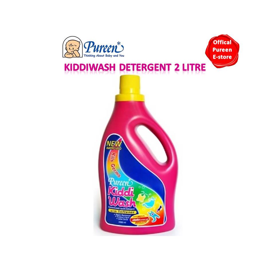 Pureen Kiddiwash Liquid Detergent 2 litres | Shopee Singapore