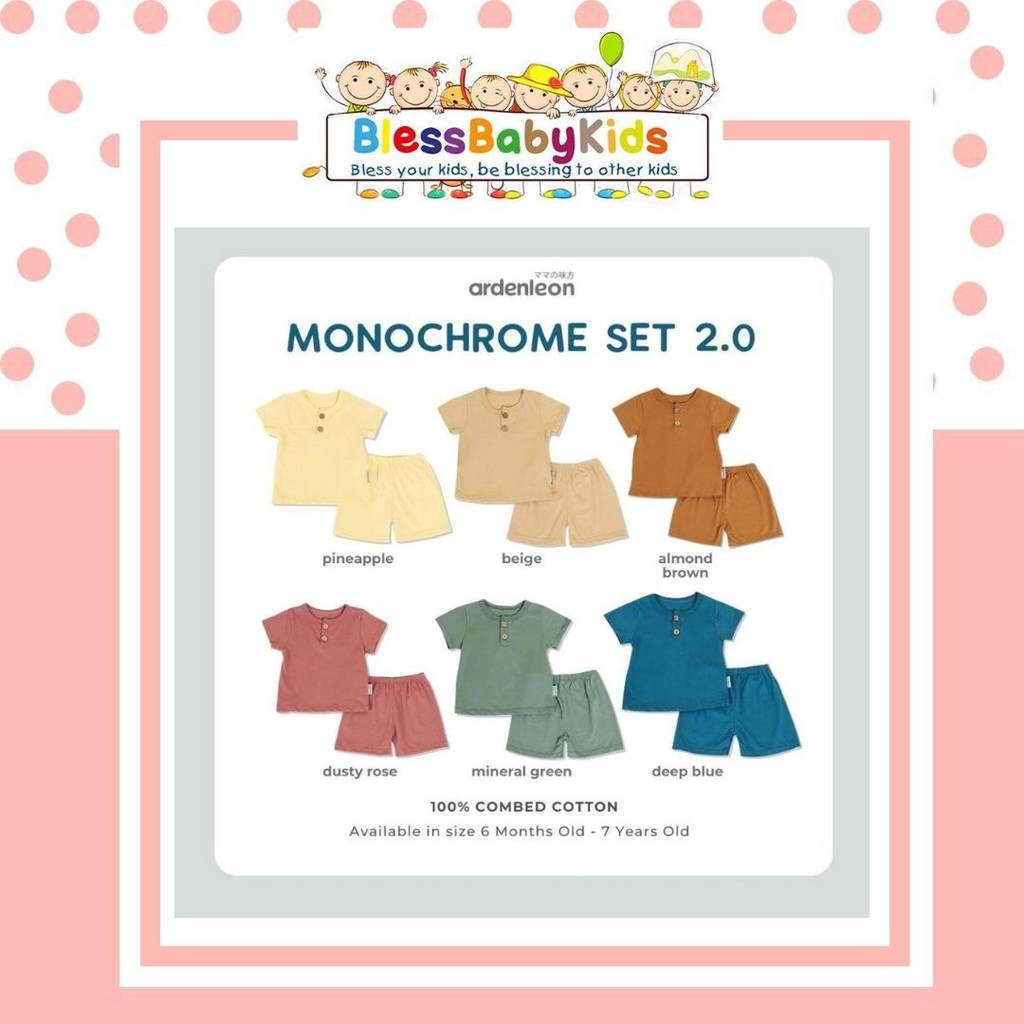 Ardenleon MONOCHROME SET | Shopee Singapore