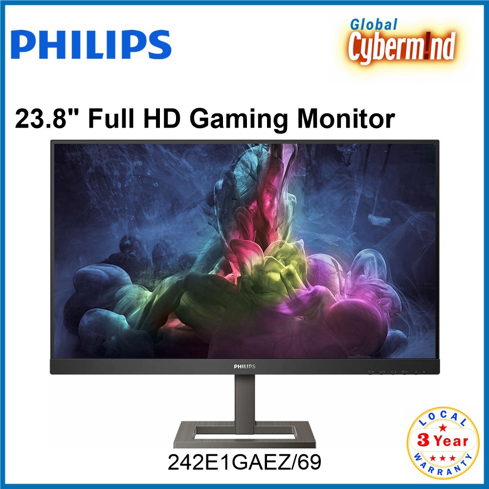 PHILIPS 242E1GAEZ 23.8" Full HD Gaming Monitor with 165Hz [242E1GAEZ/69 ...