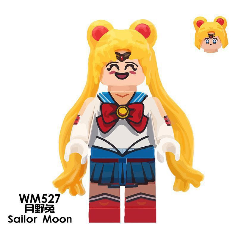 Lego Sailor Moon WM527 Minifigure Superhero Marvel Avengers Ninjago ...