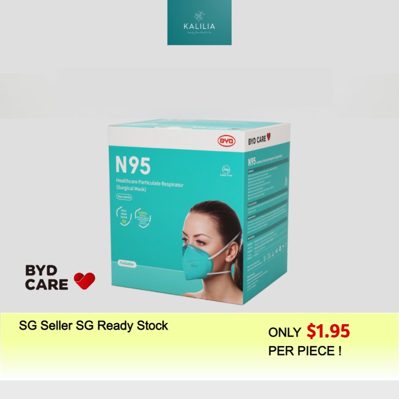 [SG Seller SG Ready Stock] 100% Authentic BYD Care N95 Particulate ...